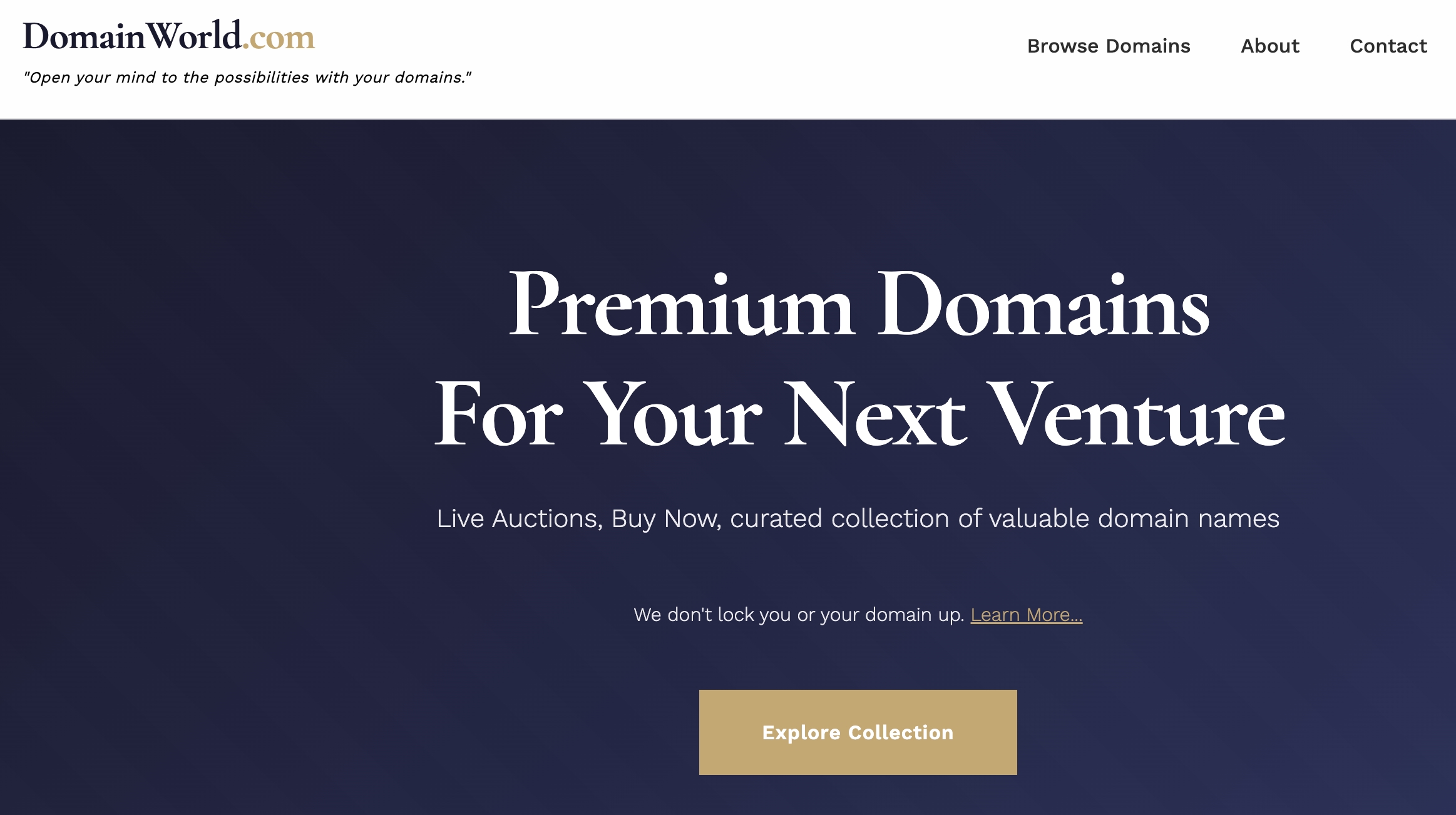 Free Domain Appraisal, Eval & Potential — DomainWorld.ai